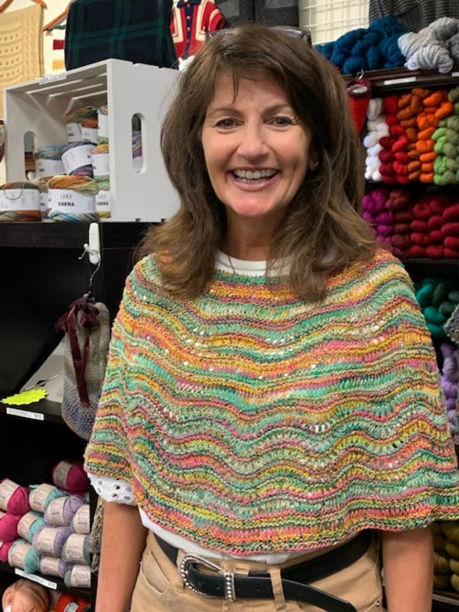 Good Karma Shoulder Cozy Pattern Knitting Pattern Poncho Shoulder Wrap ...