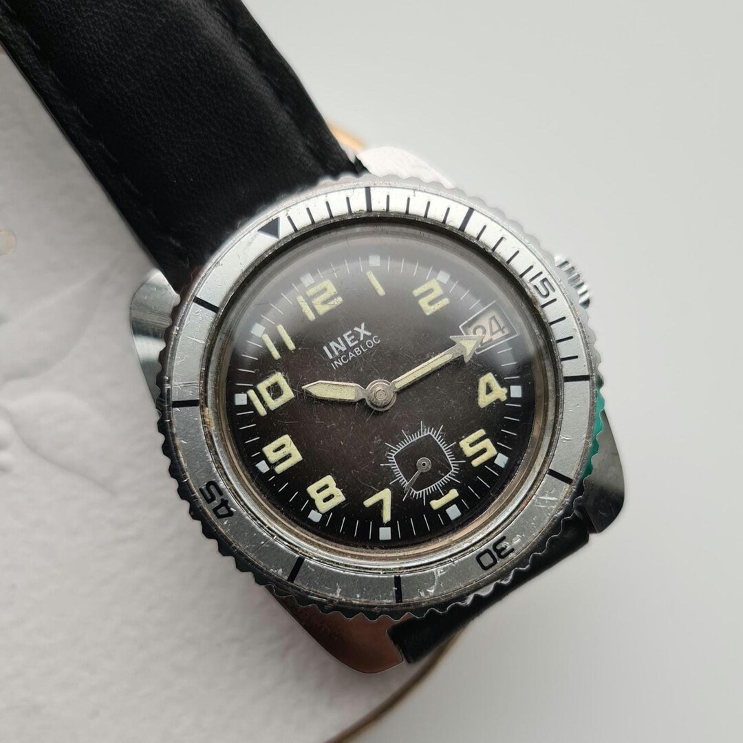 INEX Vintage Diver Watch, Unisex Watch - Etsy