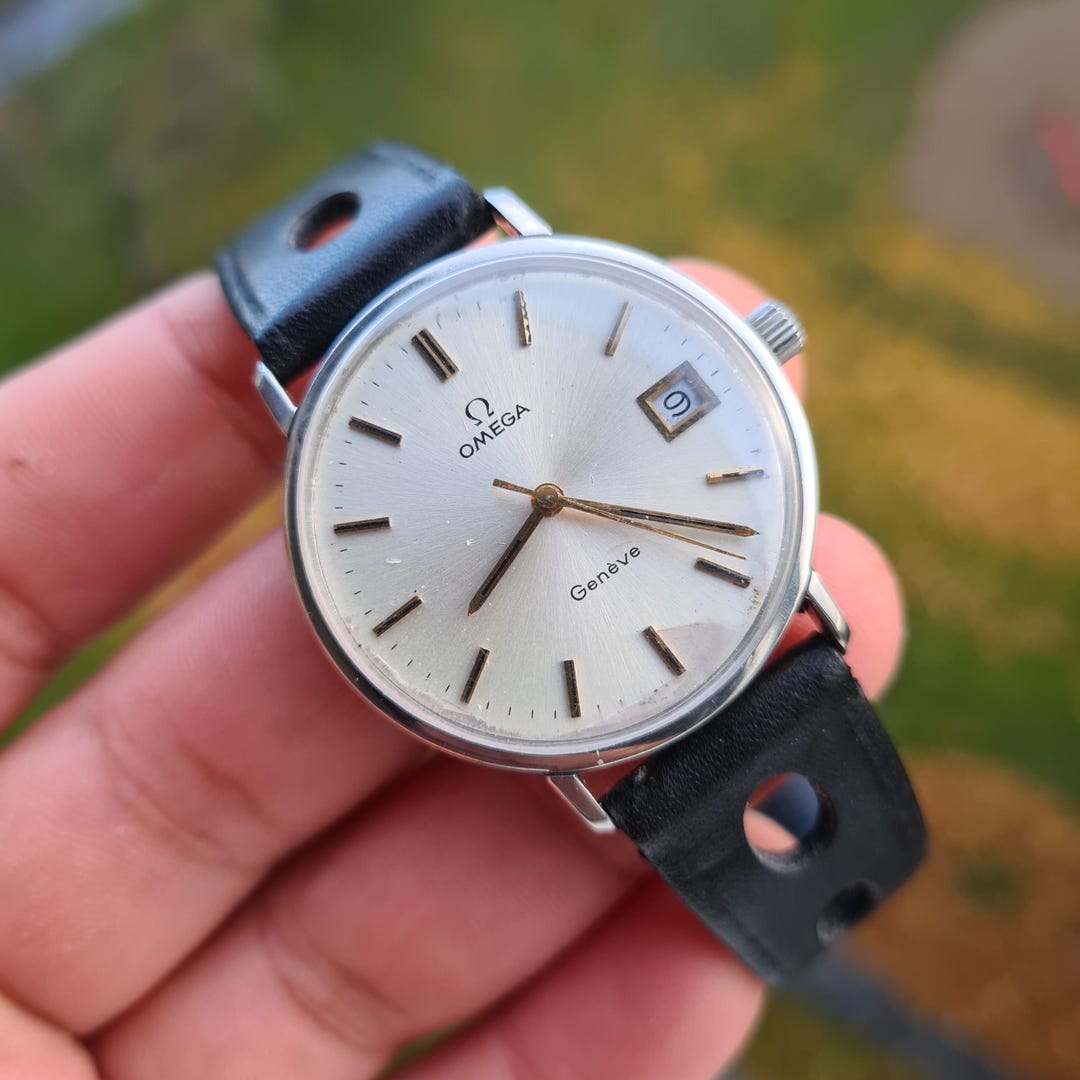 Omega Genève Men's Watch Vintage - Etsy