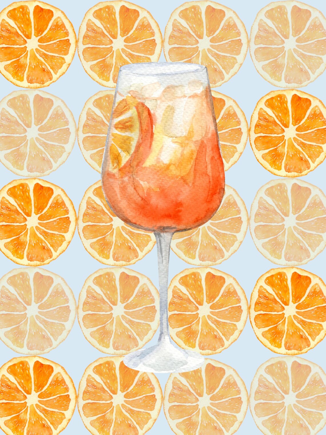 Aperol Spritz Print- Digital File - Etsy