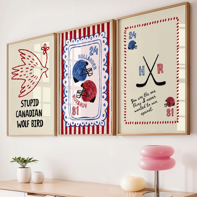 Heated Rivalry Tapestries - Etsy