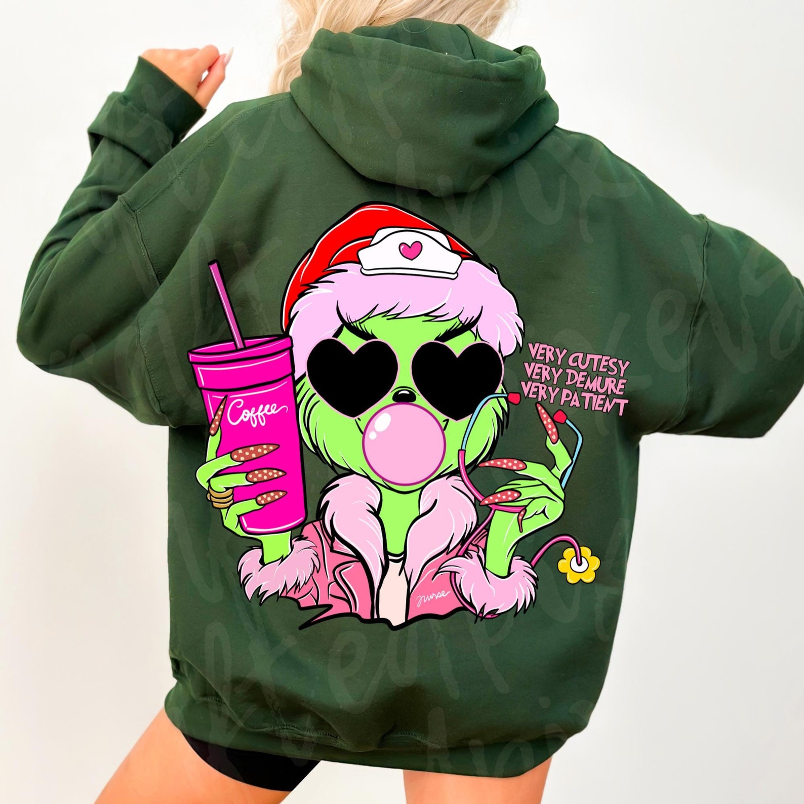 Grinch Nurse PNG, Whoville Grinch Christmas, Grinchmas Nursing Png ...