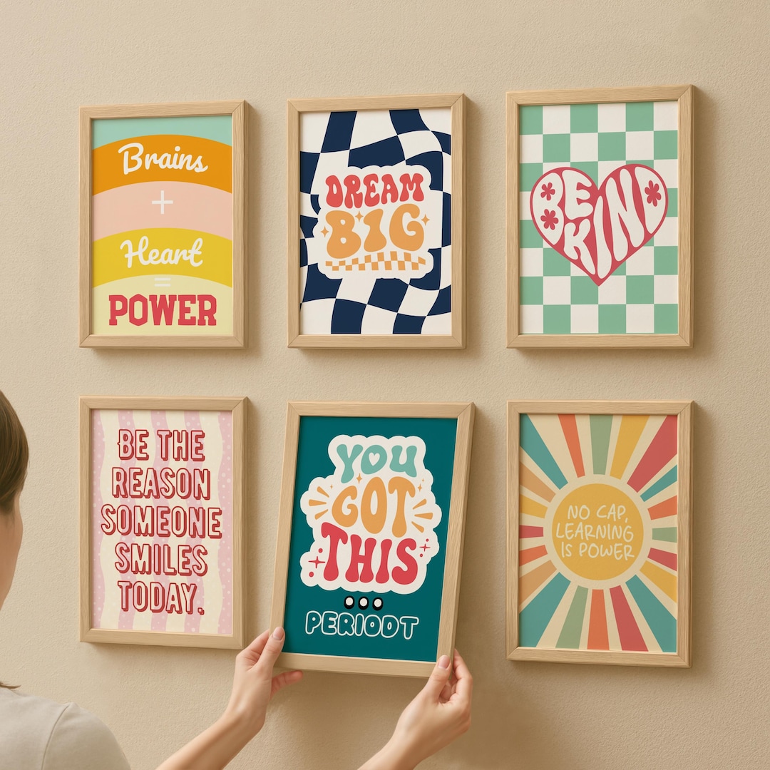 Classroom Quote Wall Art Motivational Quote School Decor Inspirational ...