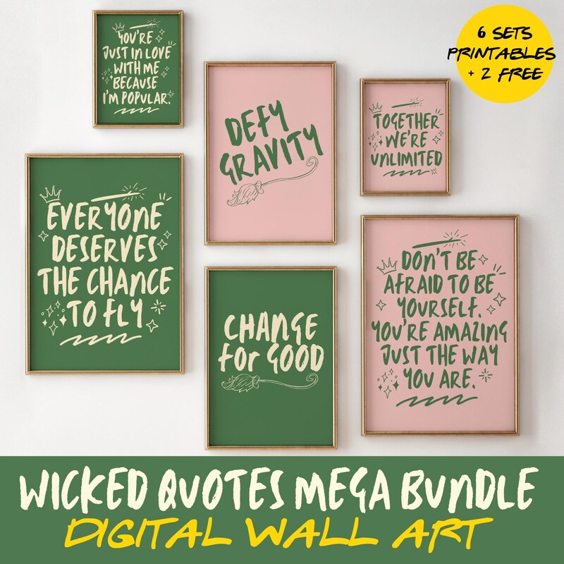 Wicked Quotes - Etsy