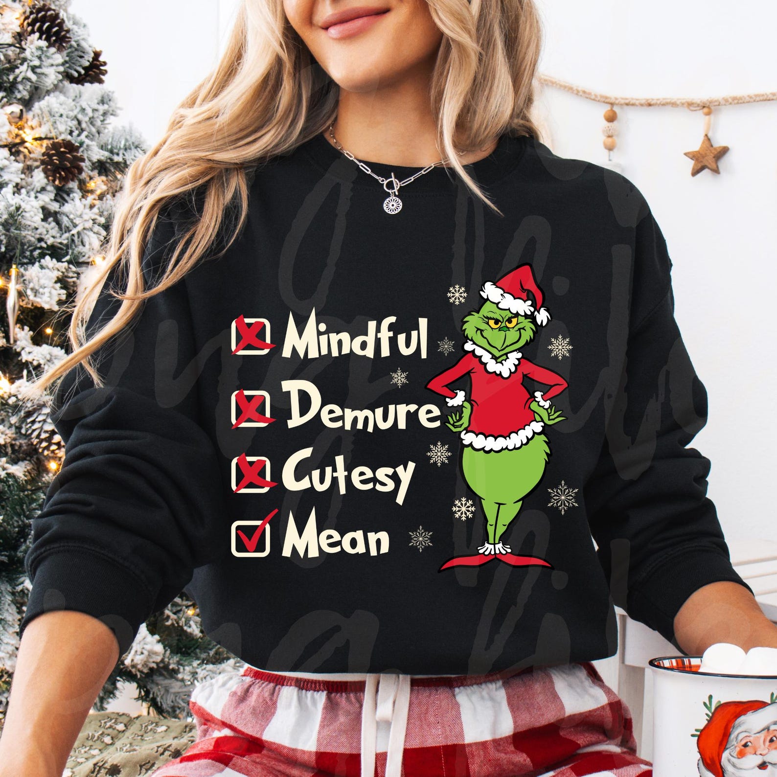 Very Mean Grinch PNG File, Grinchmas, Whoville Christmas, Very Demure ...