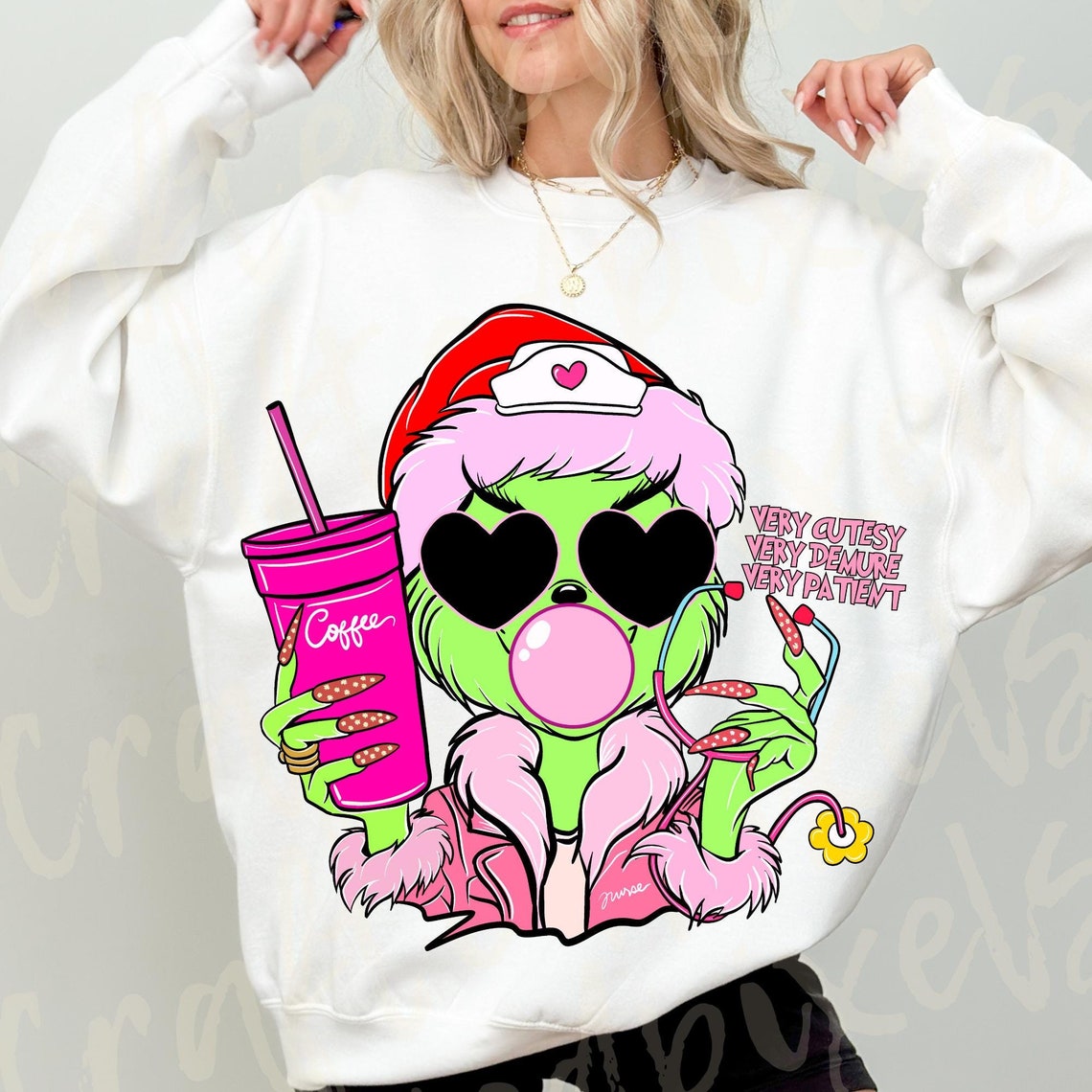 Grinch Nurse PNG, Whoville Grinch Christmas, Grinchmas Nursing Png ...