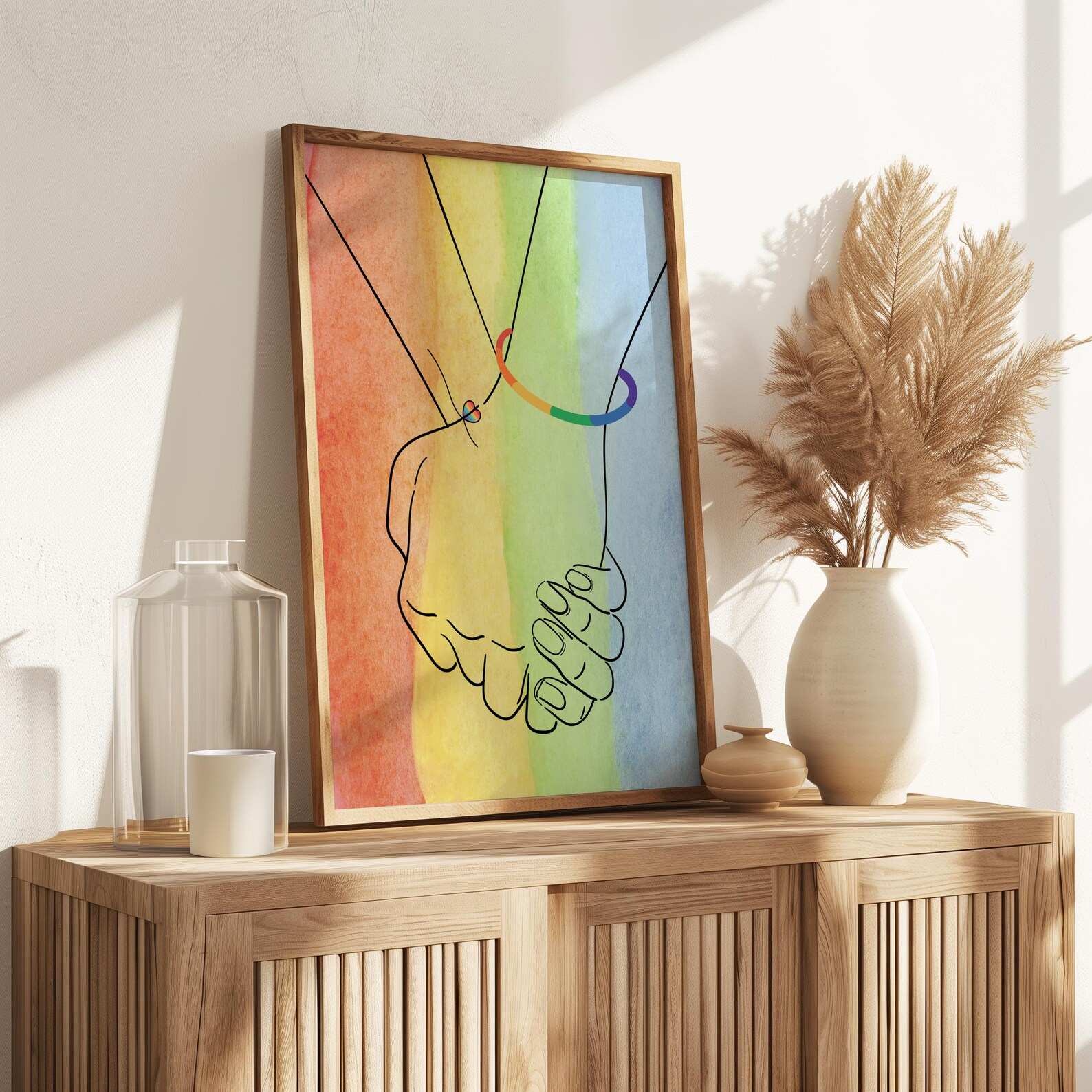 LGBTQ Wall Art Print LGBT Poster Pride Wall Art Decor LGBT Lives Matter ...