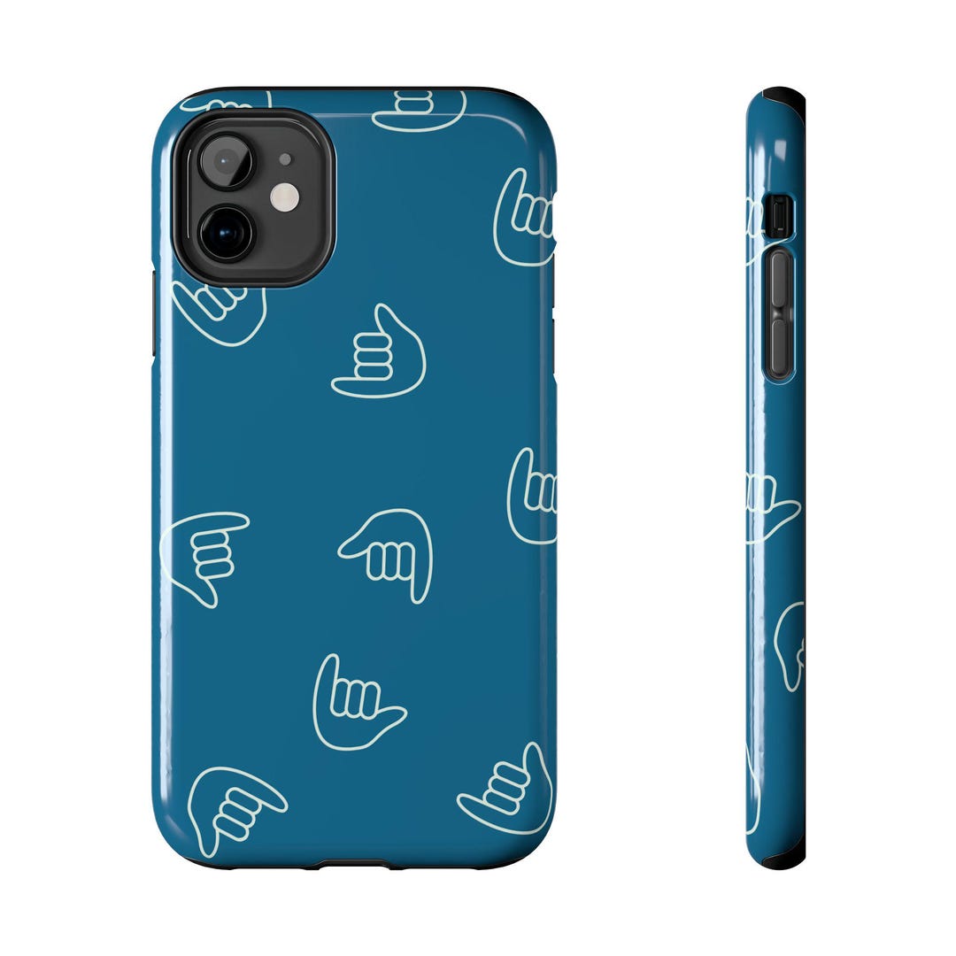 Blue Shaka Hang Loose Phone Cases - Etsy