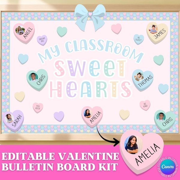 Sweethearts Bulletin Board - Etsy