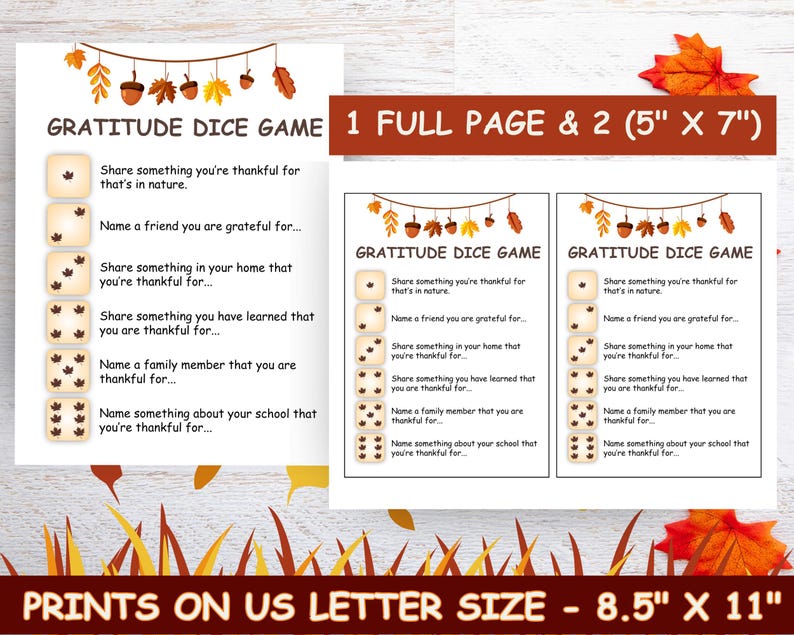 Thanksgiving Gratitude Games for Kids, Gratitude Games for Kids ...