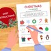 Christmas Vocabulary Activity for Kids, Holiday Activity for Kids ...