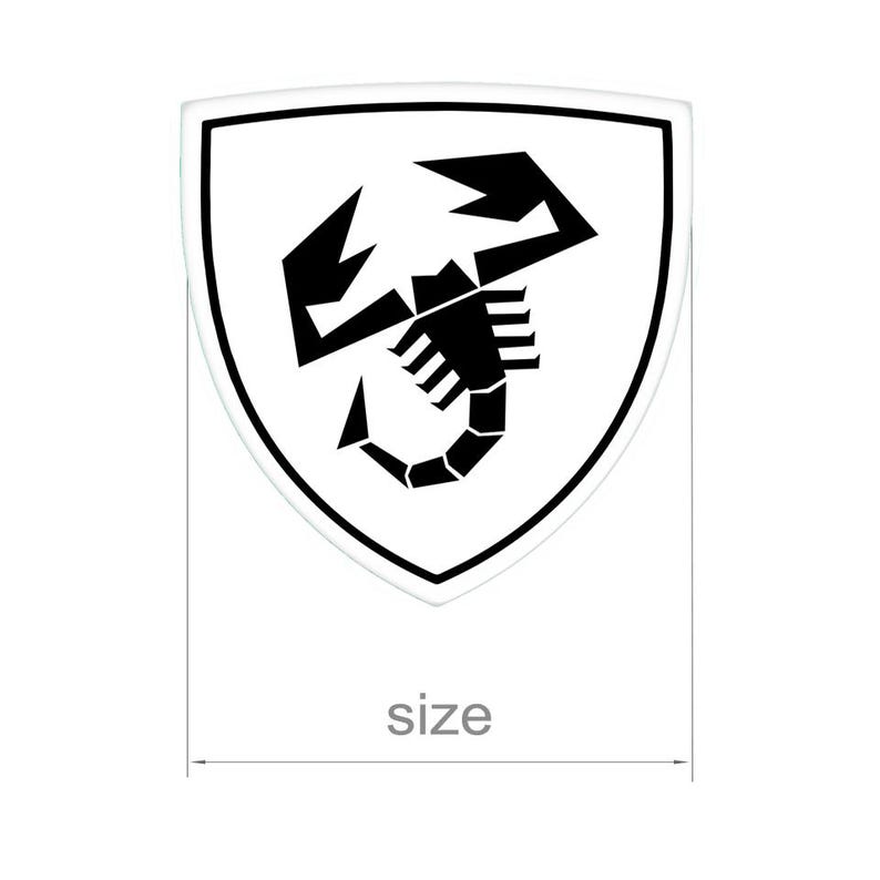 1pcs Silicone Car Tuning Emblem Car Interior Self-adhesive Epoxy Resin ...