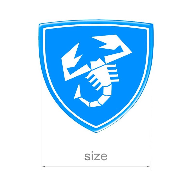 1pcs Silicone Car Tuning Emblem Car Interior Self-adhesive Epoxy Resin ...