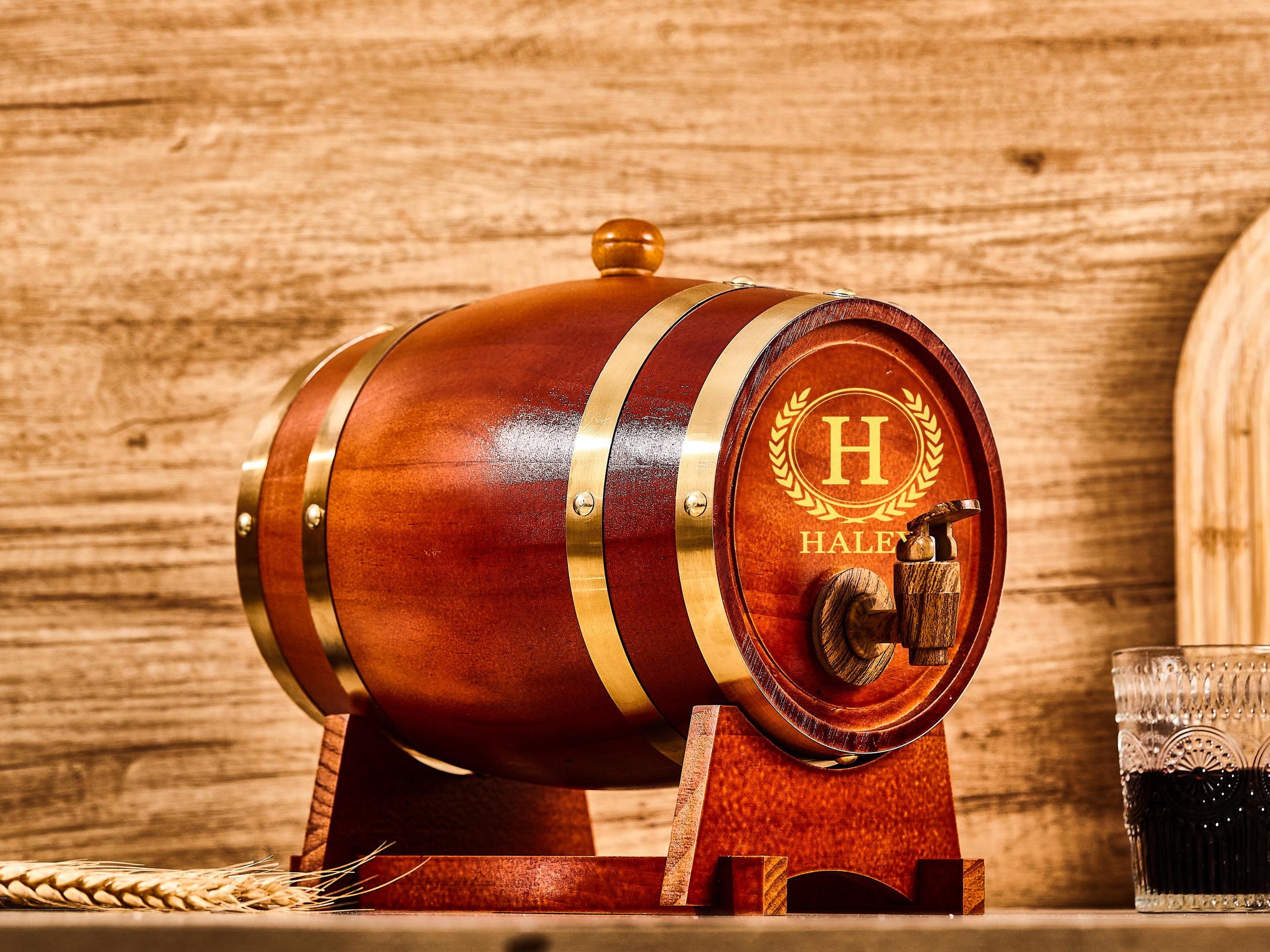 Personalized Engraved Whiskey Barrel Mini Wood Whiskey Barrel wedding ...
