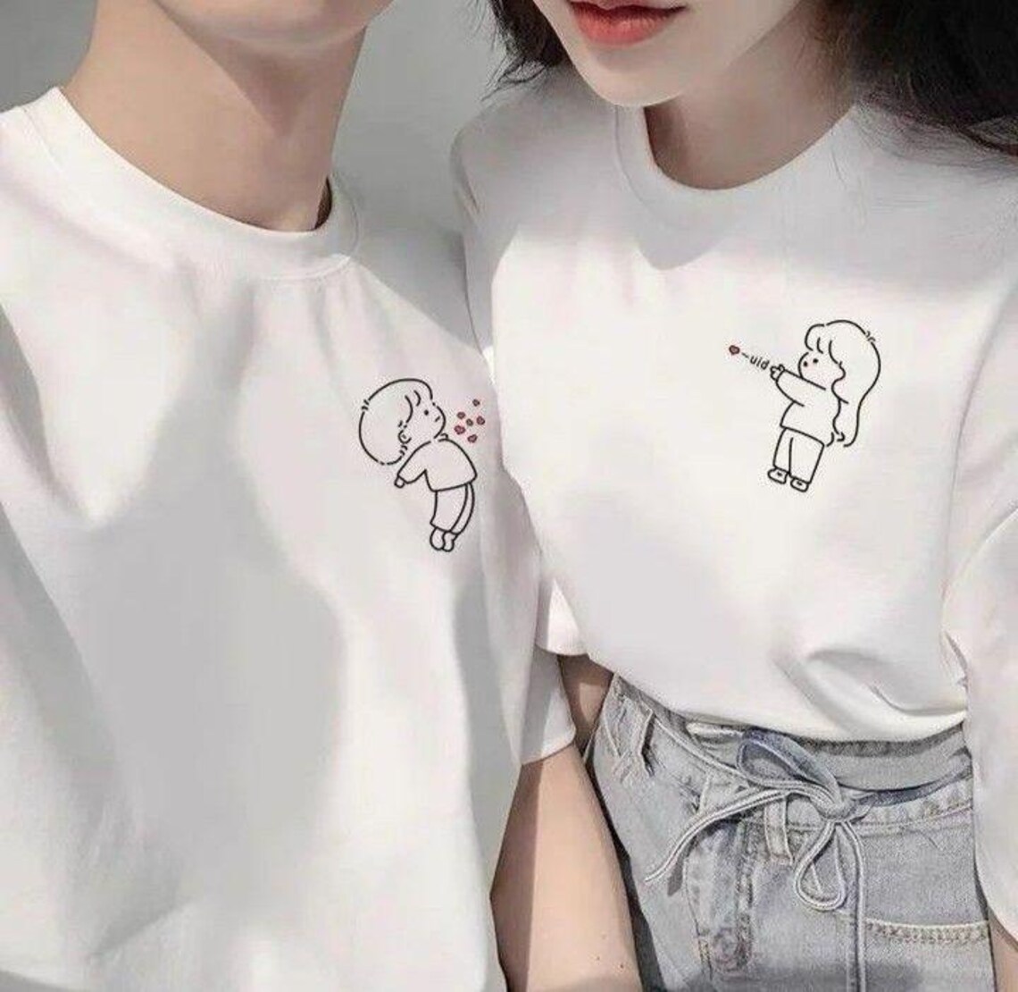 Adorable Couple Clothing Comfortable Fabric Versatile Style Perfect for ...