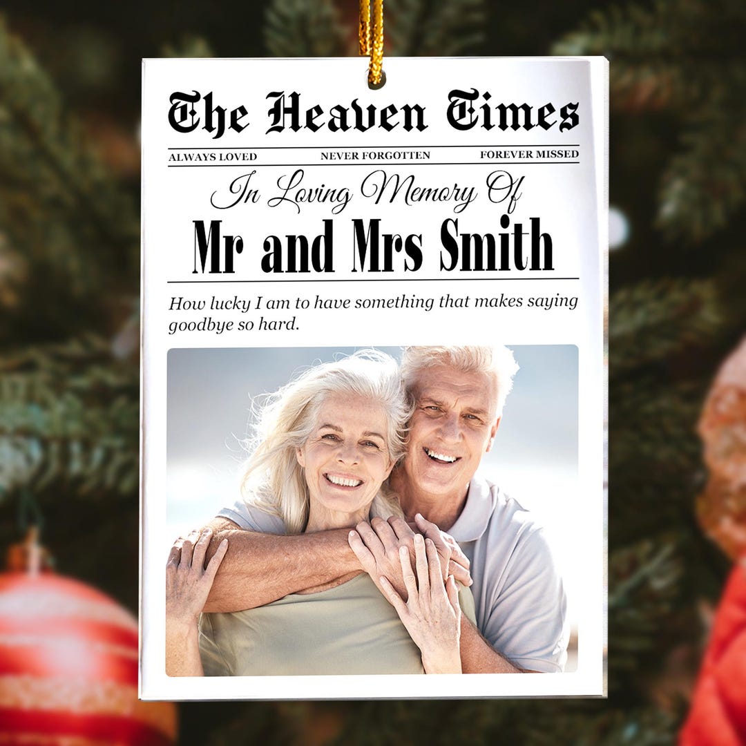 The Memory Times, in Loving Memory of Mom, Dad, Family, Personalized ...