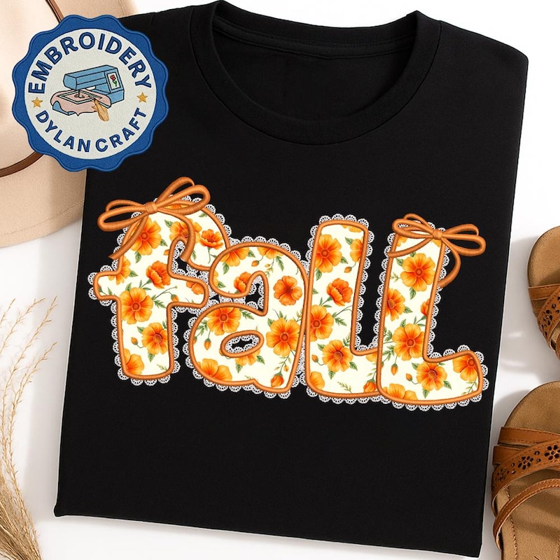 Fall Applique - Etsy