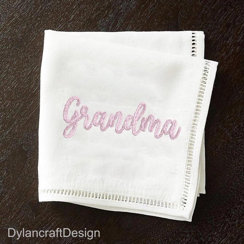 Grandma Rope Embroidery Design, Coquette Grandma Machine File, Mother ...