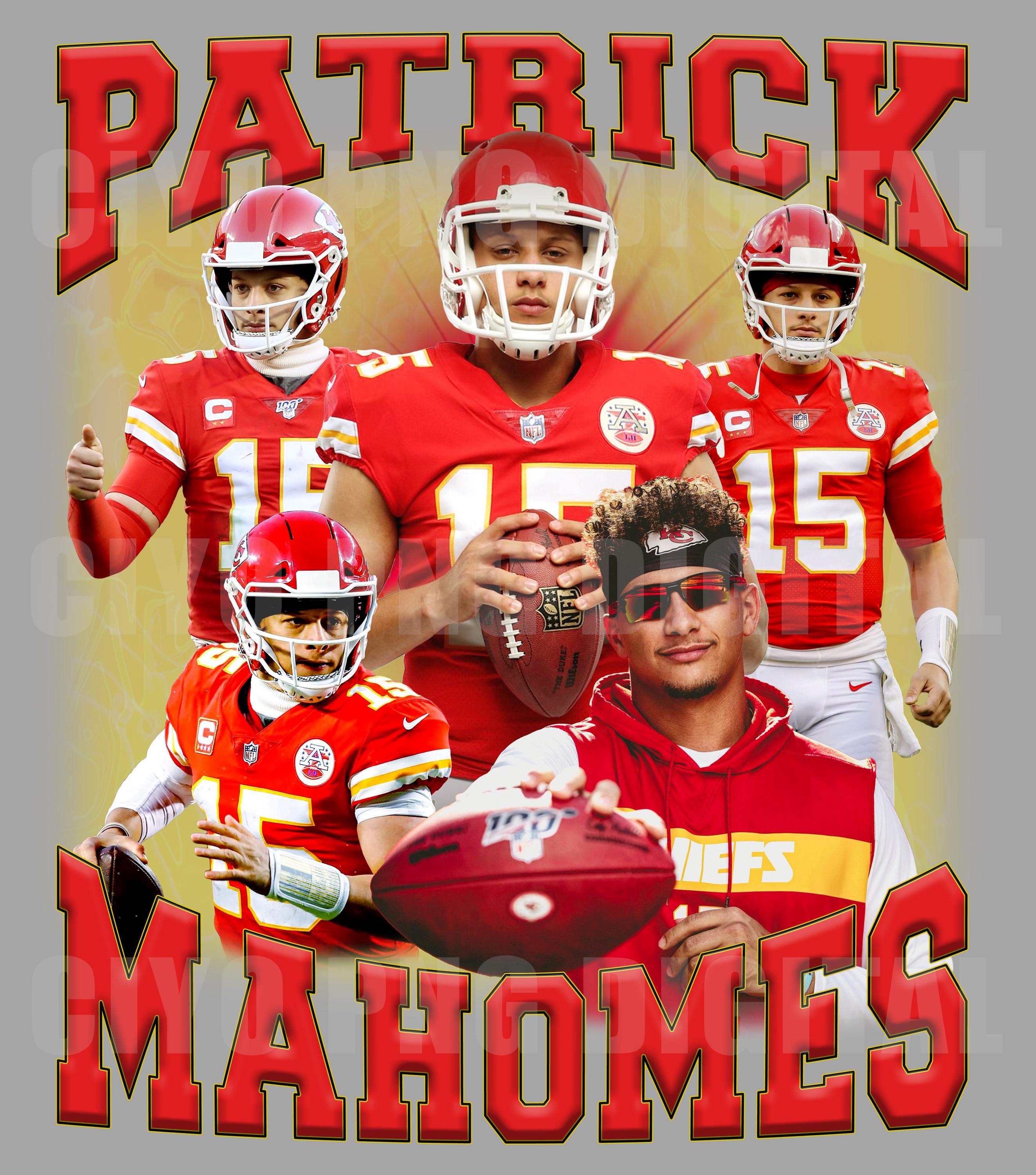Patrick Mahomes PNG, Digital Tshirt Design. PNG File,digital PNG File ...
