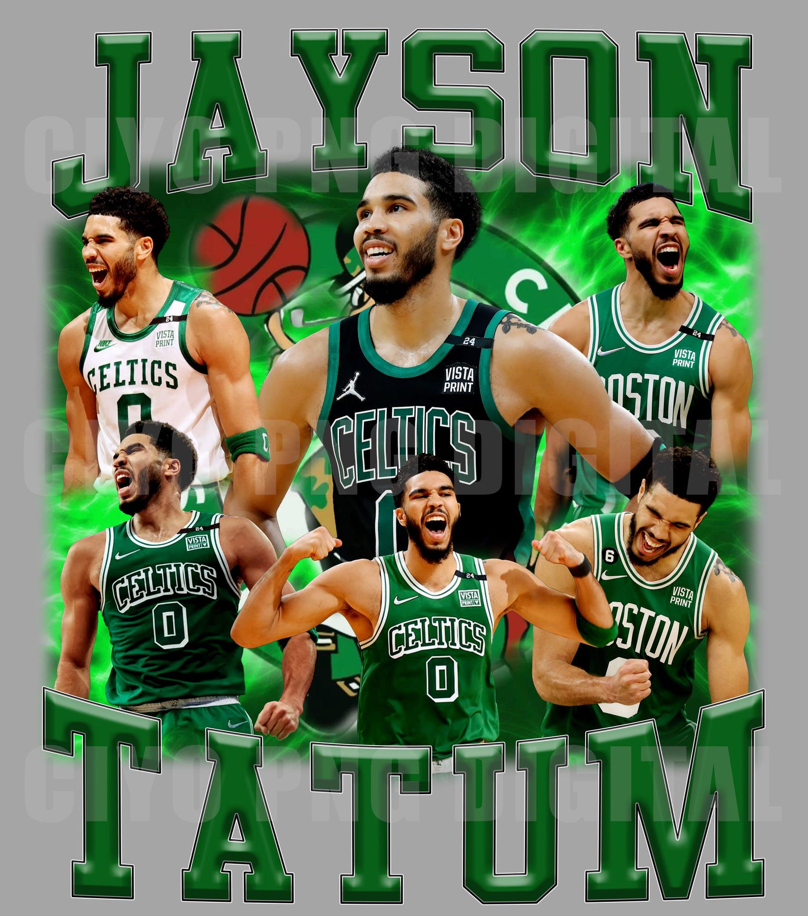 Jayson Tatum PNG, Digital Tshirt Design. PNG File,digital PNG File - Etsy