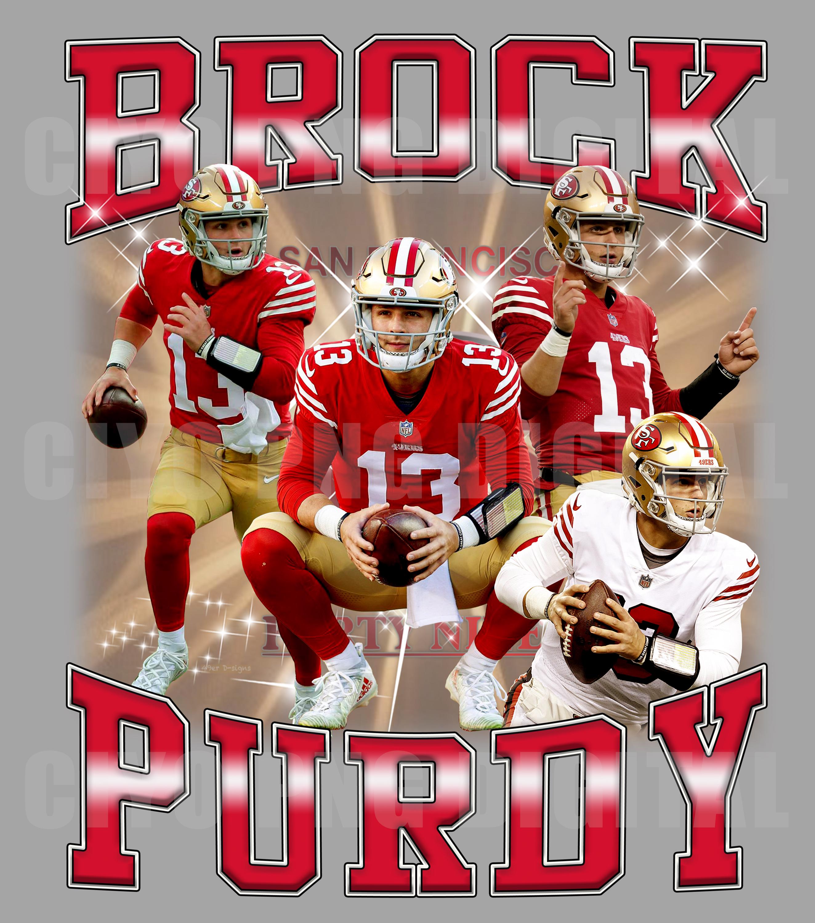 Brock Purdy PNG, Digital Tshirt Design. PNG File,digital PNG File - Etsy