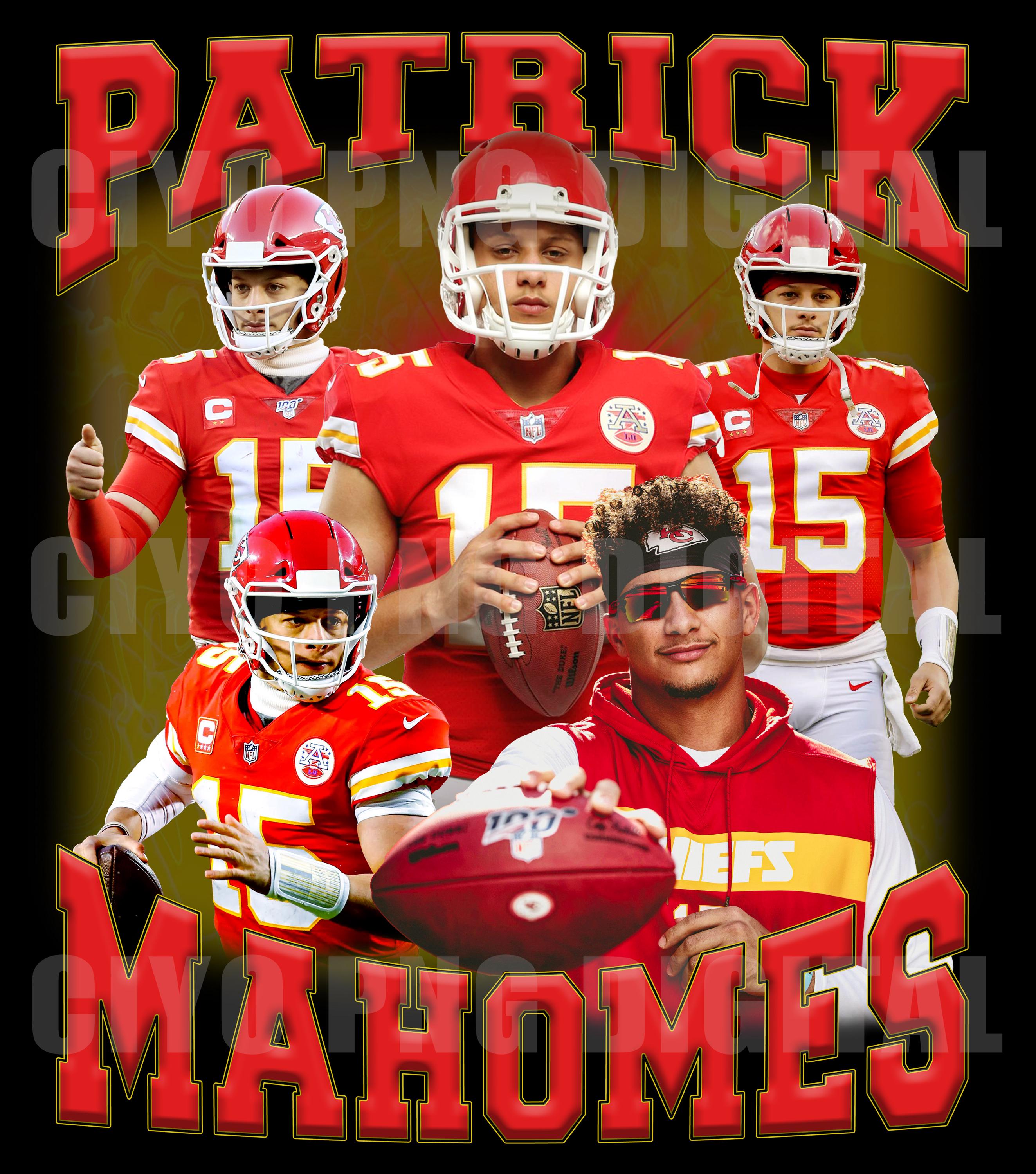 Patrick Mahomes PNG, Digital Tshirt Design. PNG File,digital PNG File ...