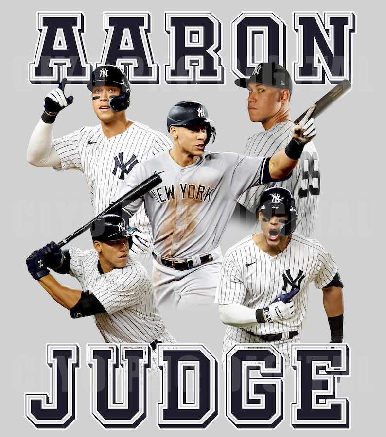Aaron Judge PNG, Digital Tshirt Design. PNG File,digital PNG File - Etsy