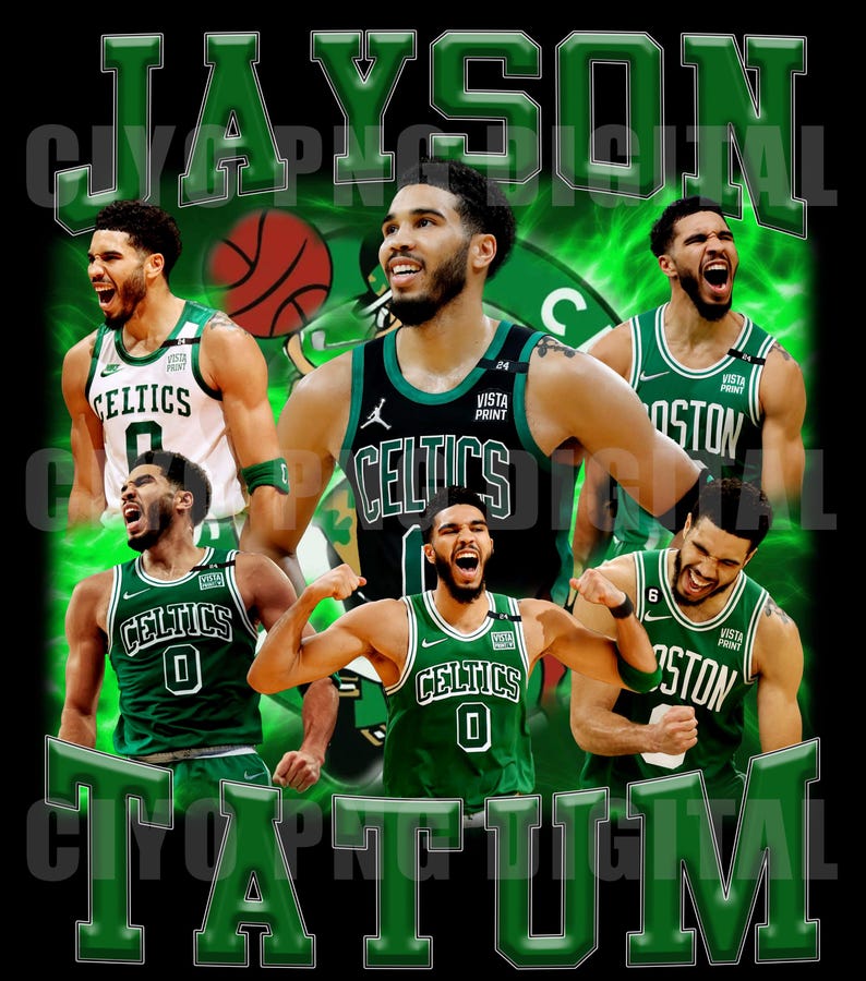 Jayson Tatum PNG, Digital Tshirt Design. PNG File,digital PNG File - Etsy