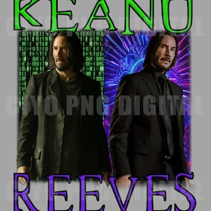 Keanu Reeves PNG, Digital Tshirt Design. PNG File,digital PNG File - Etsy