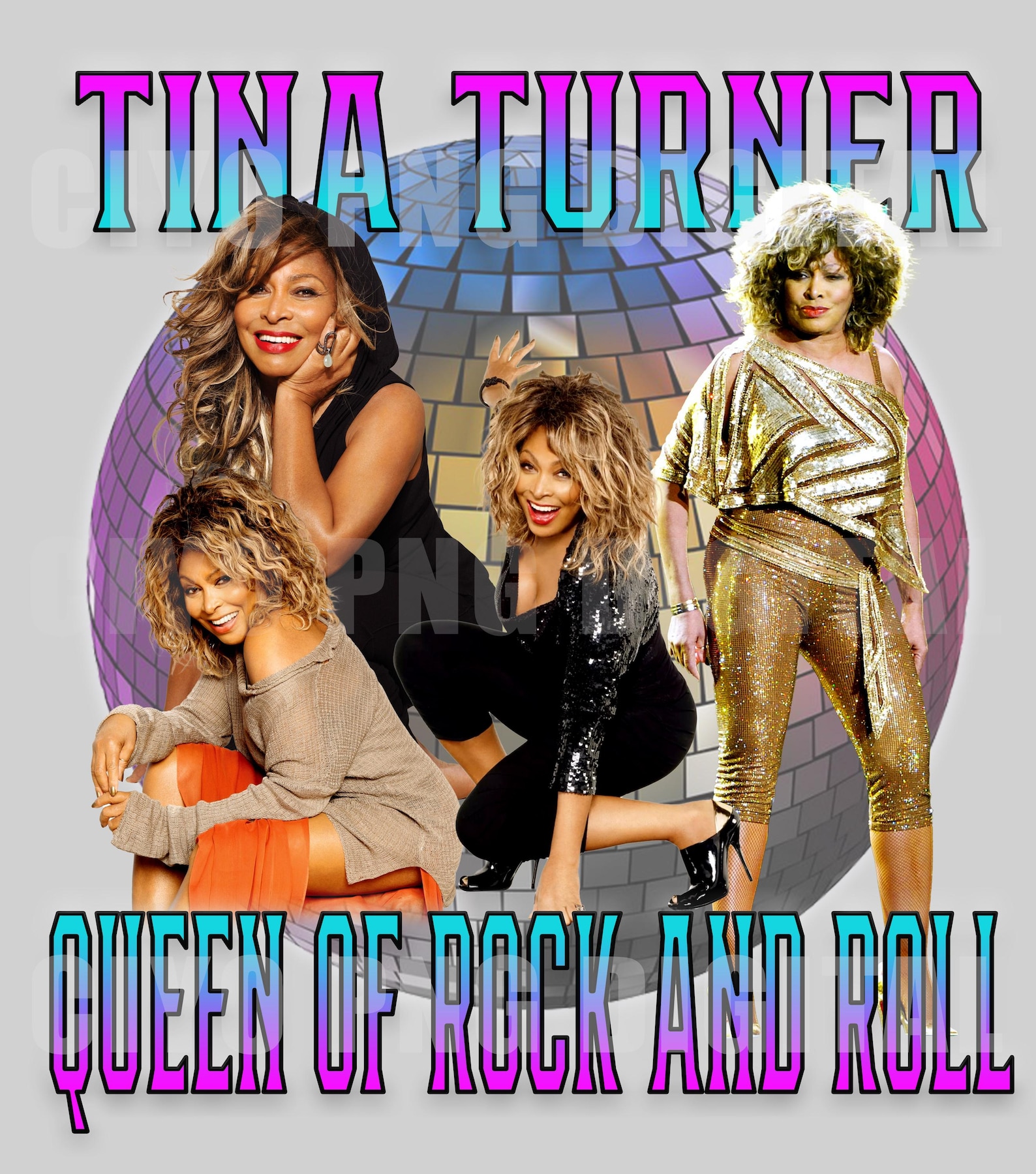 Tina Turner PNG, Digital Tshirt Design. PNG File,digital PNG File - Etsy