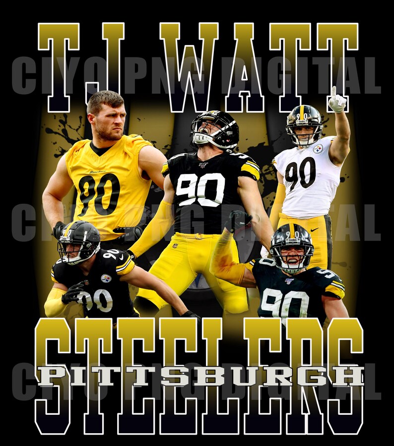 Tj Watt PNG, Digital Tshirt Design. PNG File,digital PNG File - Etsy
