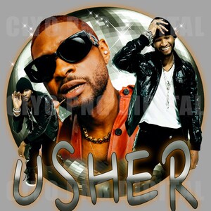 Usher PNG, Digital Tshirt Design. PNG File,digital PNG File - Etsy