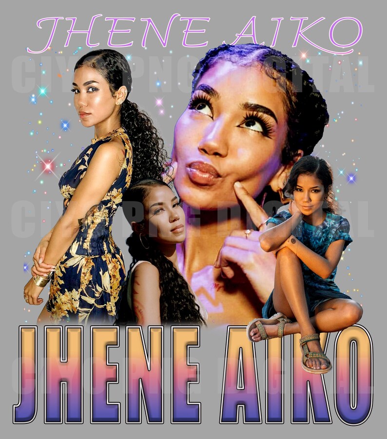 Jhene Aiko PNG, Digital Tshirt Design. PNG File,digital PNG File - Etsy