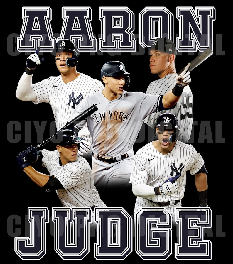 Aaron Judge PNG, Digital Tshirt Design. PNG File,digital PNG File - Etsy