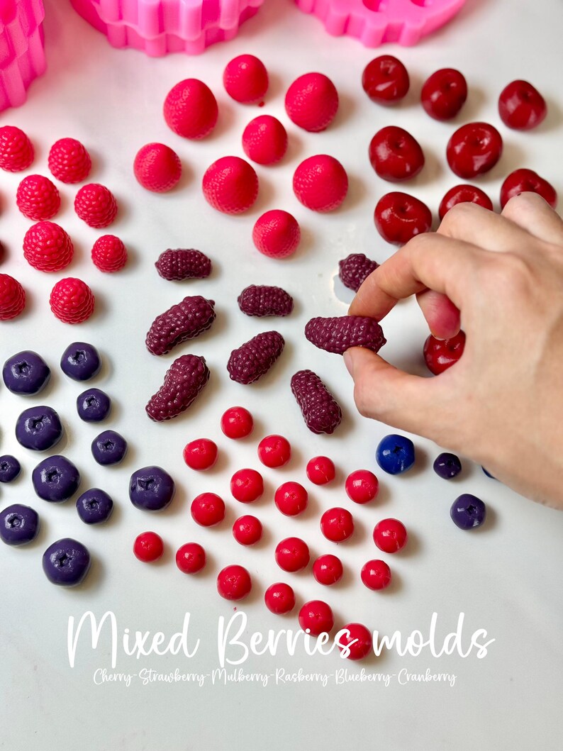 Minifruit Mold Dessert Silicone Molds - Etsy