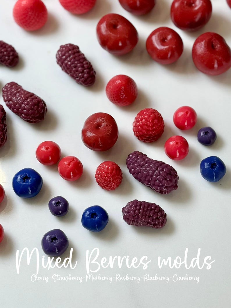 Minifruit Mold Dessert Silicone Molds - Etsy