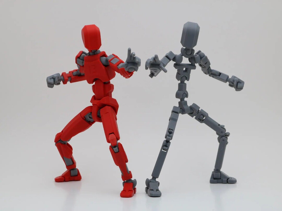 Custom Poseable Action Figure Toy With Optional Accessories dummy 13 - Etsy