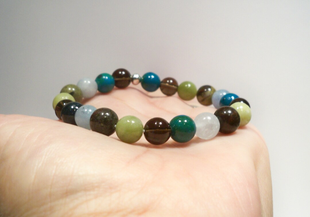 Lupus Awareness Bracelet - Chakra Bracelet - Etsy