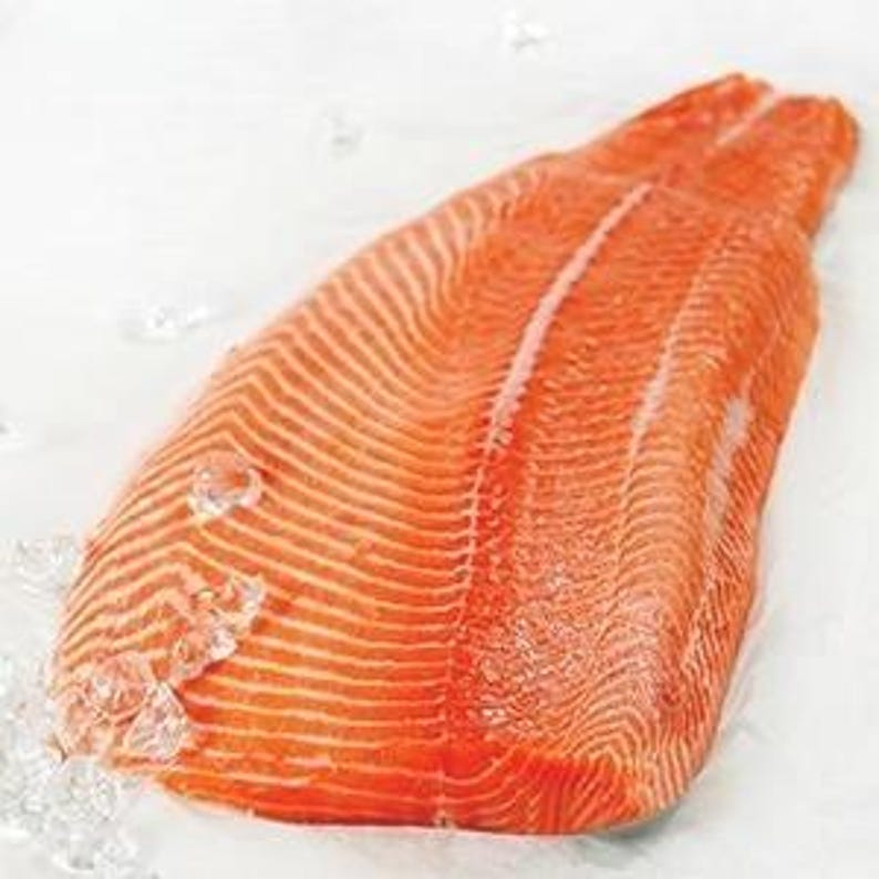 Frozen Norwegian Whole Skinless&boneless Salmon Fillet (price/kg) Pack ...