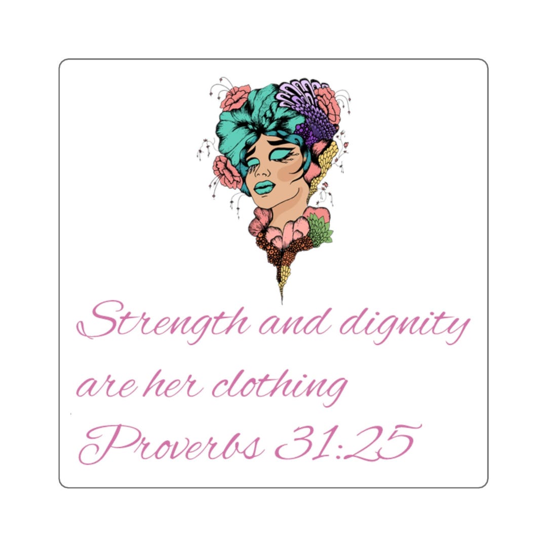 Religious Vinyl Decals, Christian Bible Verses Stickers, Inspirational ...