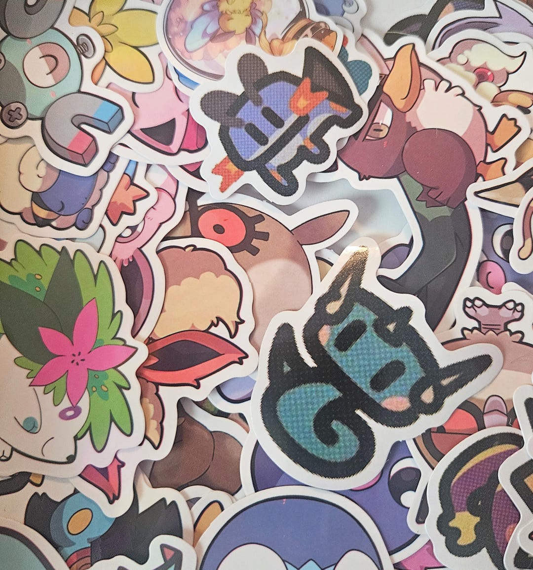 Pokemon Stickers Mystery Pack | Custom Blind Bag - Etsy Australia