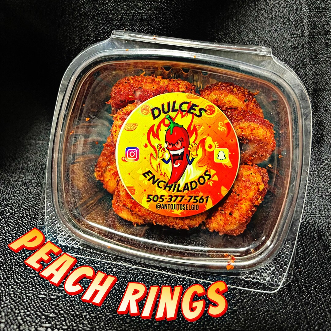 Spicy Peach Rings - Etsy