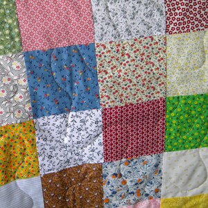 Full Size Quilt--patchwork Quilt Picnic Size Classic Americana 81 X 81 ...