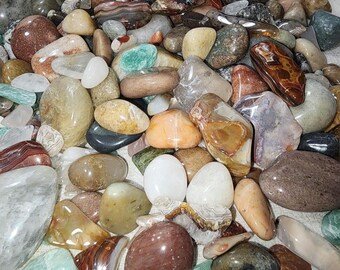 Polished River Rocks 40lbs Bags (large) - Etsy