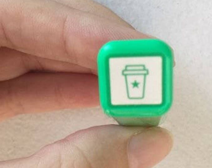 Drink Stamp - Tiny Schedule Stamp - Self Inking Stamp - Kodomo No Kao ...