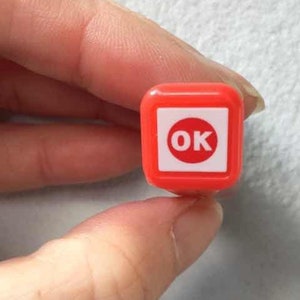 OK Stamp - Tiny Schedule Stamp - Self Inking Stamp - Kodomo No Kao ...