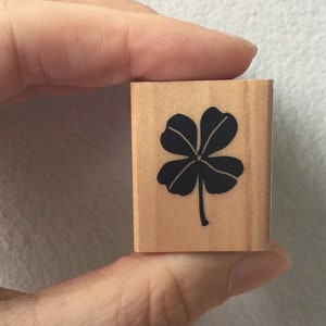 Clover Stamp - Woodland Stamp - Kodomo No Kao - Piccolo Stamp Series - Etsy