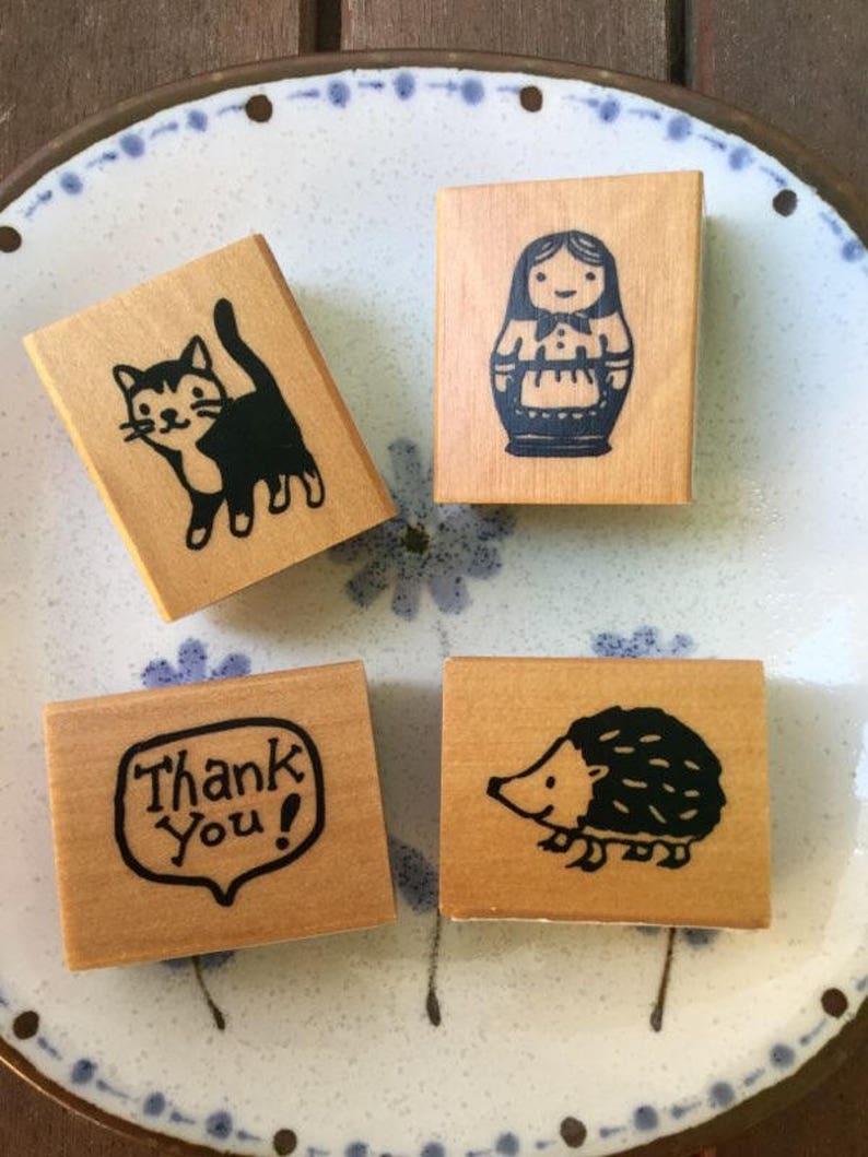 Face Stamp Smiley Face Stamp Kodomo No Kao Piccolo Stamp - Etsy