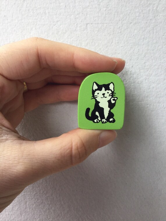 Cute Cat Stamp Kodomo No Kao Cute Paw | Etsy