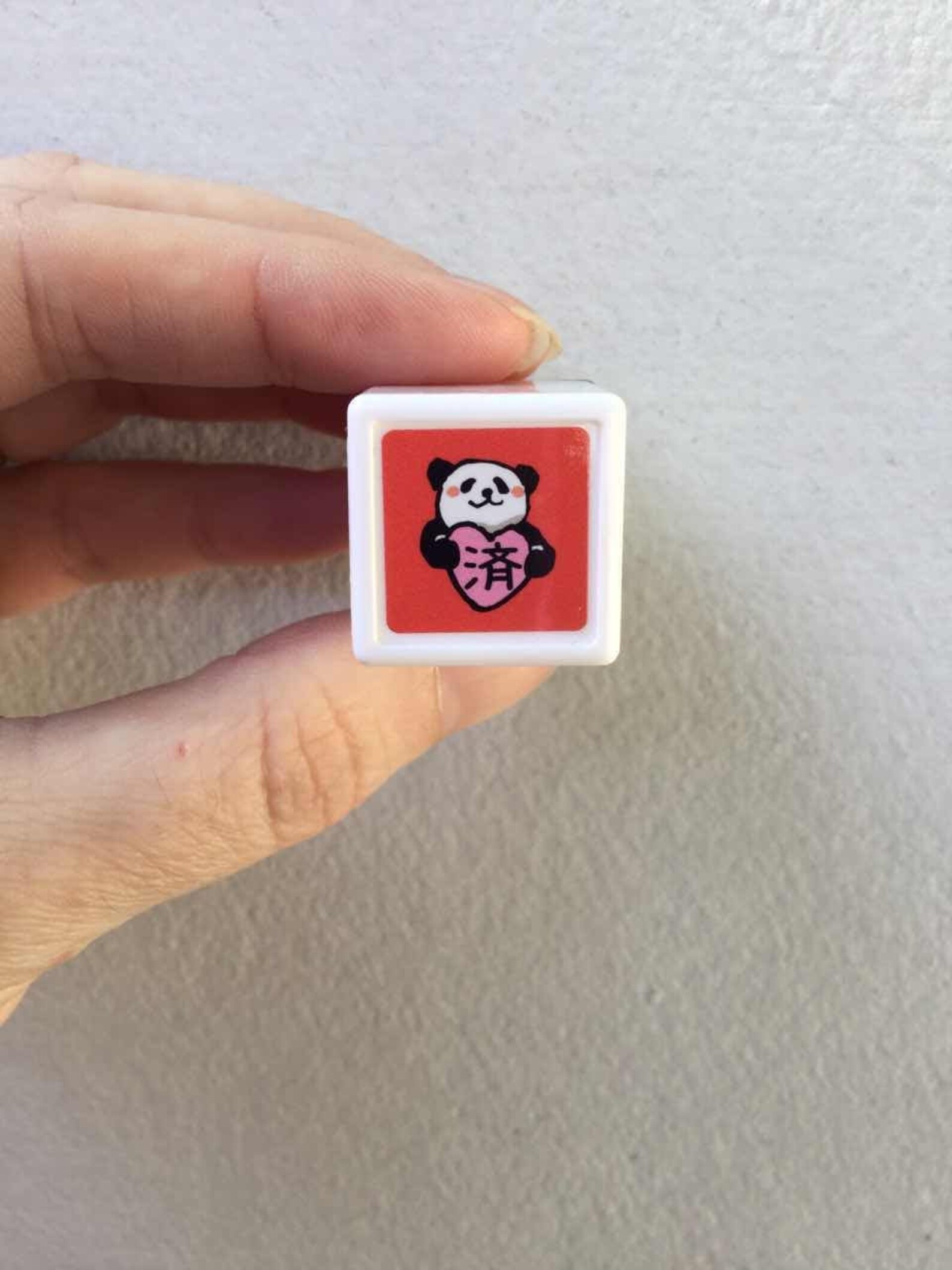Panda Stamp sumi or finished Stamp Self Inking Stamp - Etsy